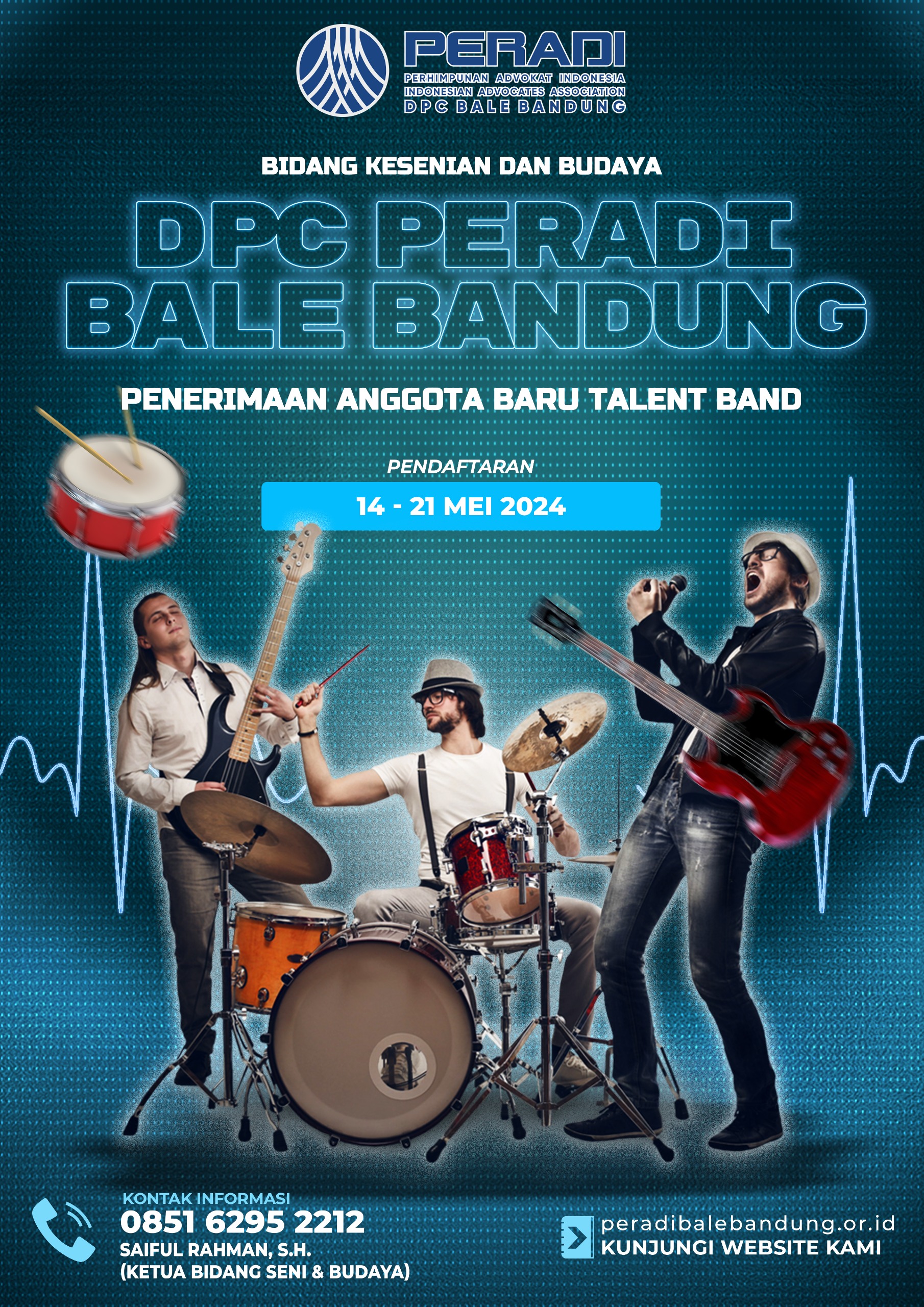Pendaftaran Anggota Baru Talent Band DPC PERADI Bale Bandung - Website ...